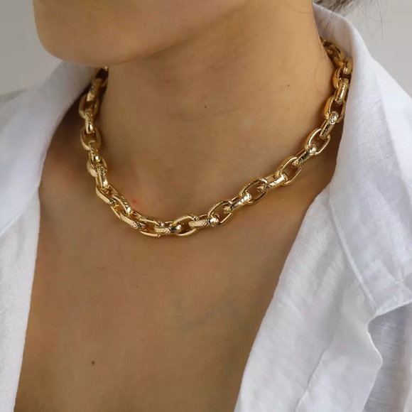 Jewelry | New 18k Gold Plated Necklace | Poshmark